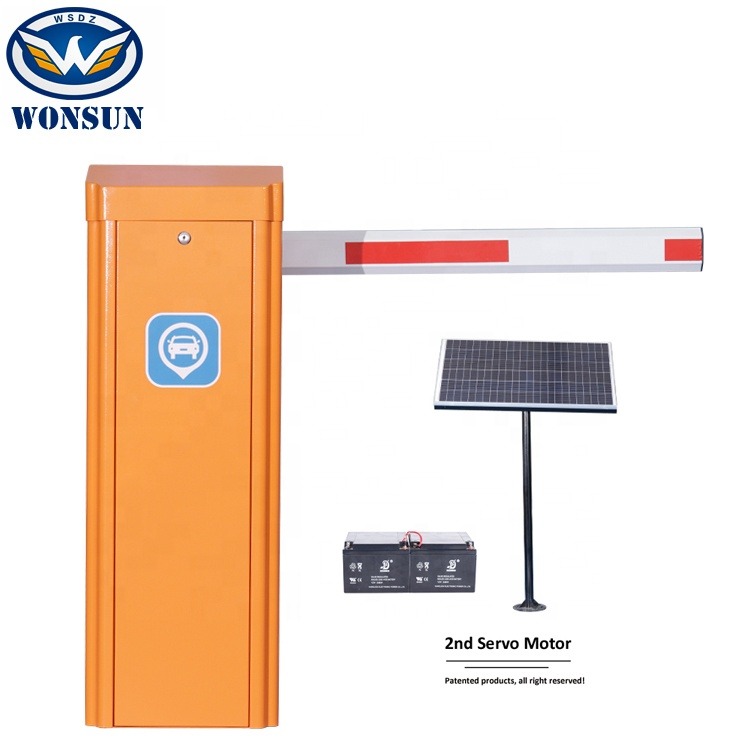 Nice Speed Adjustable CE Servo Motor 24V DC Automatic Barrier Gate LED ...